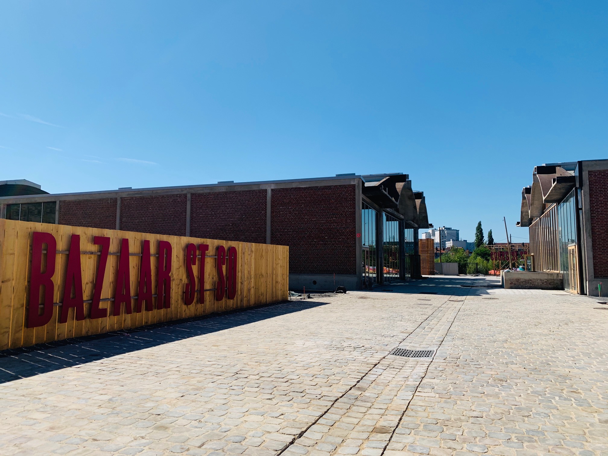 A Saint-So, les travaux du Bazaar sont presque terminés - 27/06/2020 - Vozer