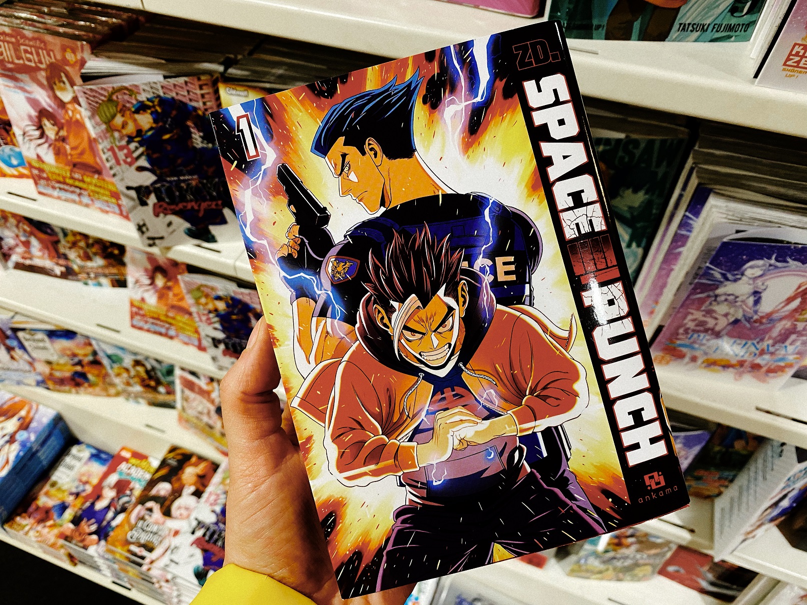 Space Punch, le nouveau manga phénomène du groupe roubaisien Ankama ...