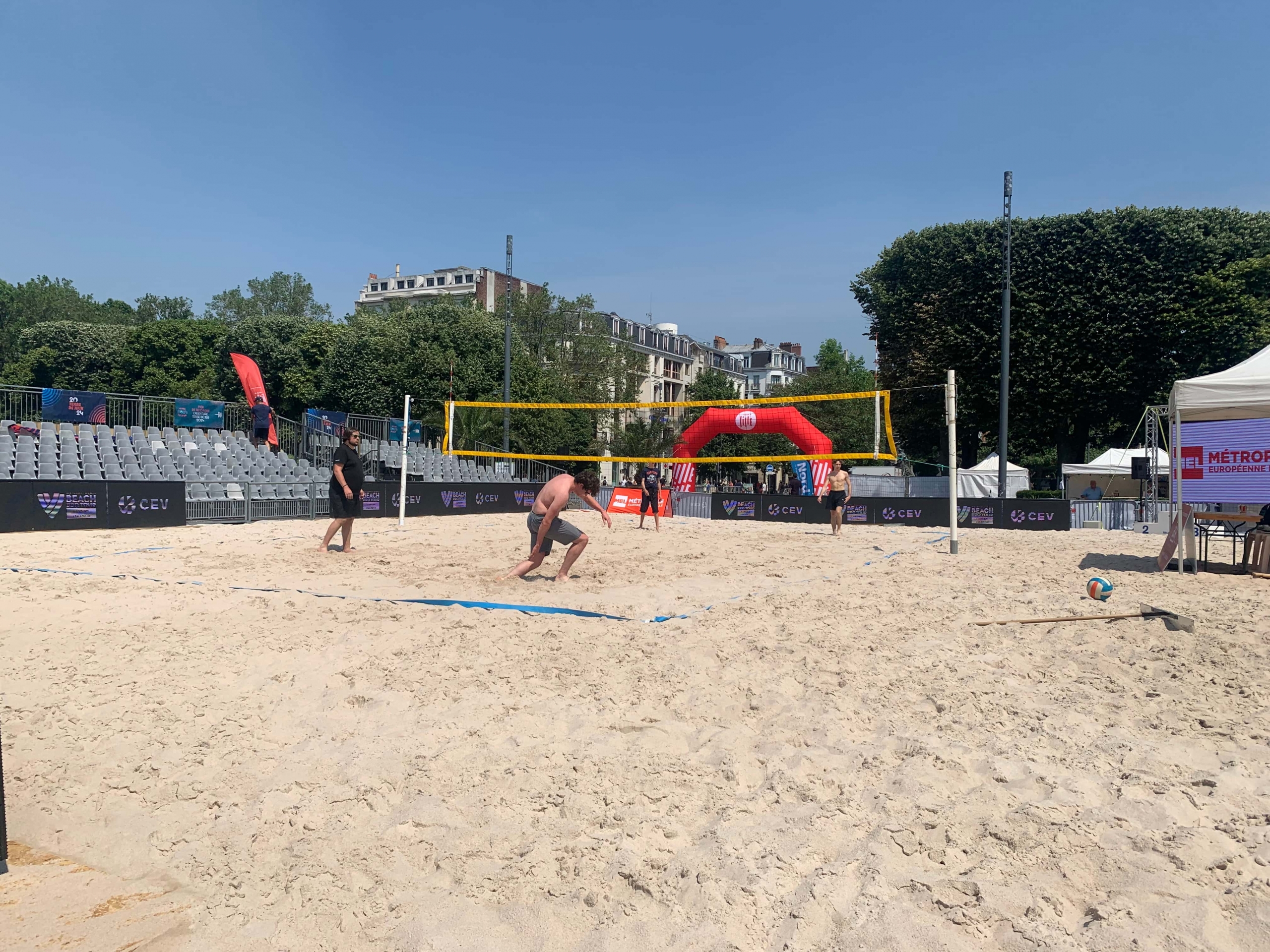 Le Lille Pro Beach a investi la Place de la République jusqu'au 18 juin ...