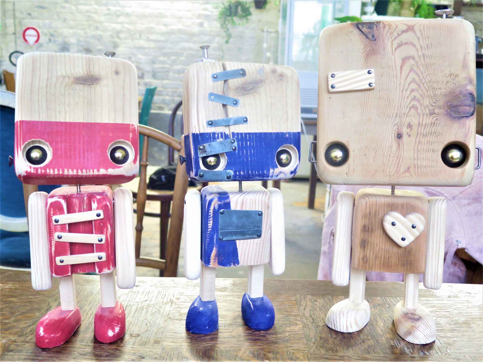Les robots de déco du collectif 56P, aussi kawaii qu'écolos