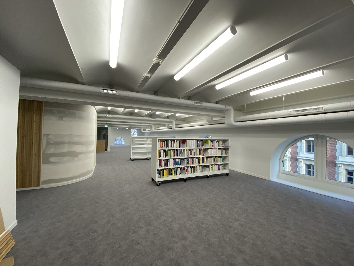 Le nouvel étage de la bibliothèque de Science-Po ouvrira mi-février