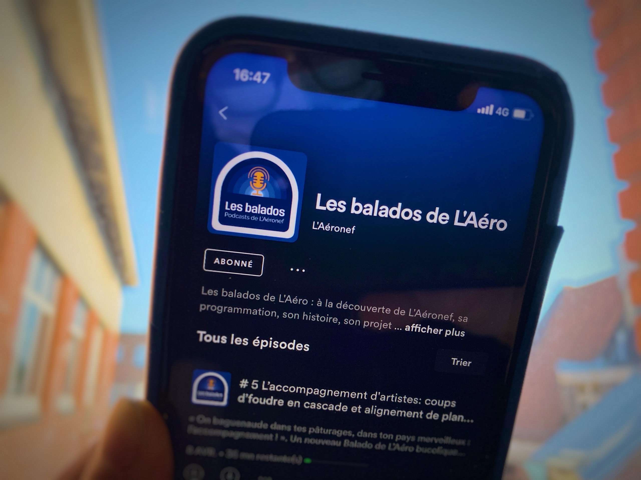 Les Balados, le podcast qui nous plonge dans le bain musical de l'Aéronef