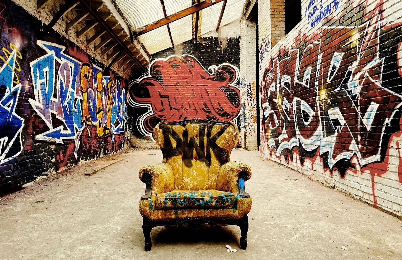 Le graff s'est fait inviter à l'ancienne Hirondelle de Lebas