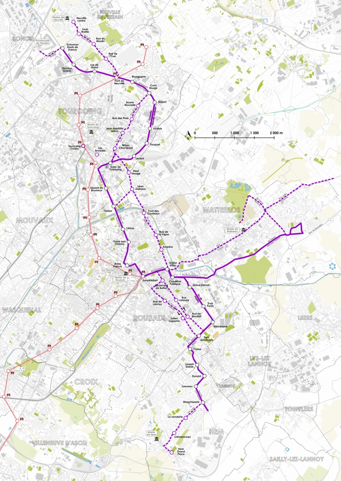 Nouvelles lignes de trams et de bus : la MEL lance une concertation ...