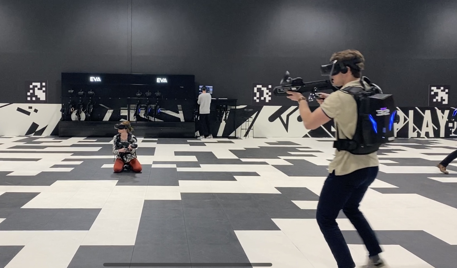 Les arènes de eSport VR d’EVA ont ouvert le feu au Btwin village de Lille